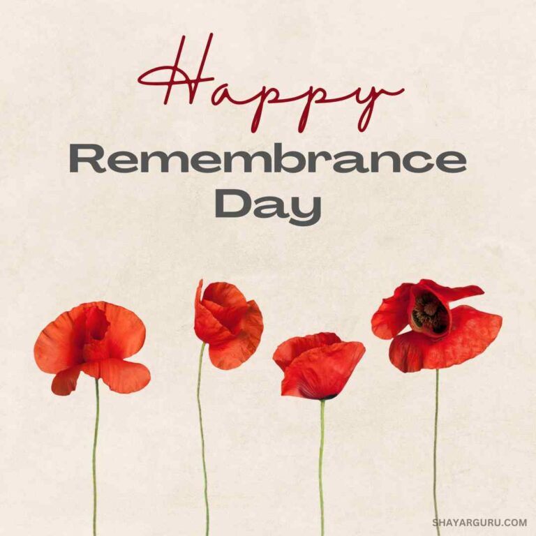 Happy Remembrance Day Messages and Quotes 2024