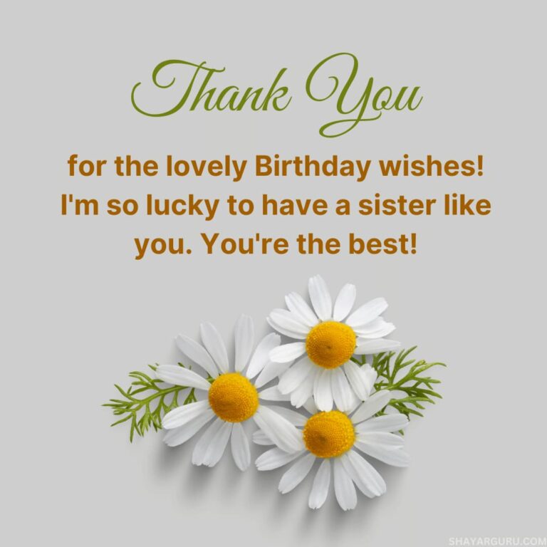 60+ Thank You Sister Messages and Best Quotes
