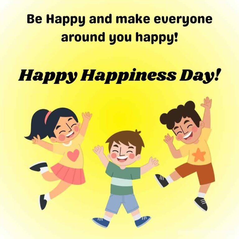 International Day of Happiness Messages and Quotes 2024