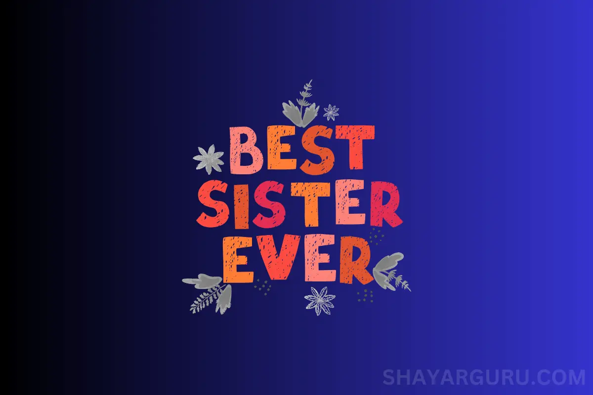 Happy New Year Wishes for Sister 2026 - ShayarGuru