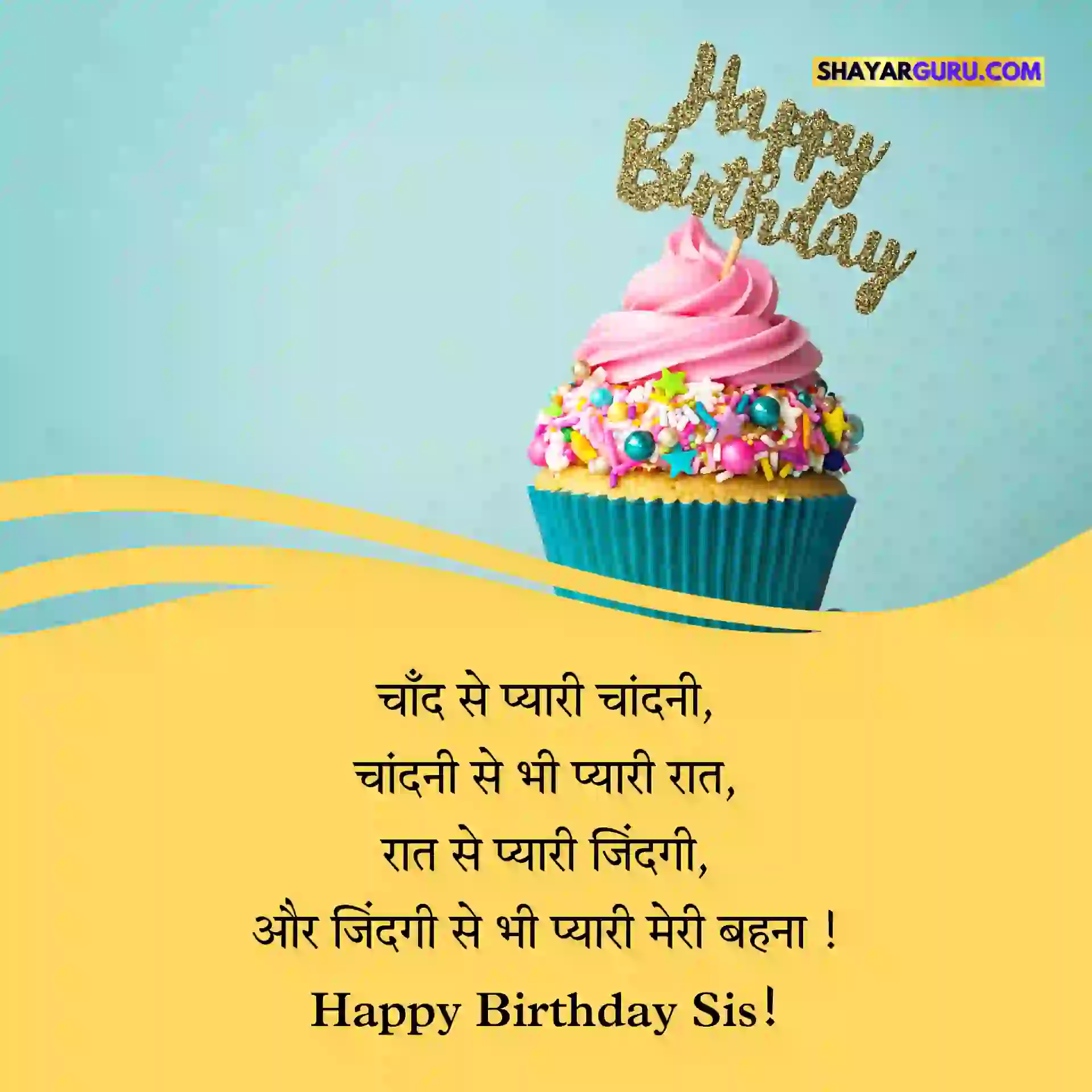 99 Sister Birthday Wishes In Hindi Best 