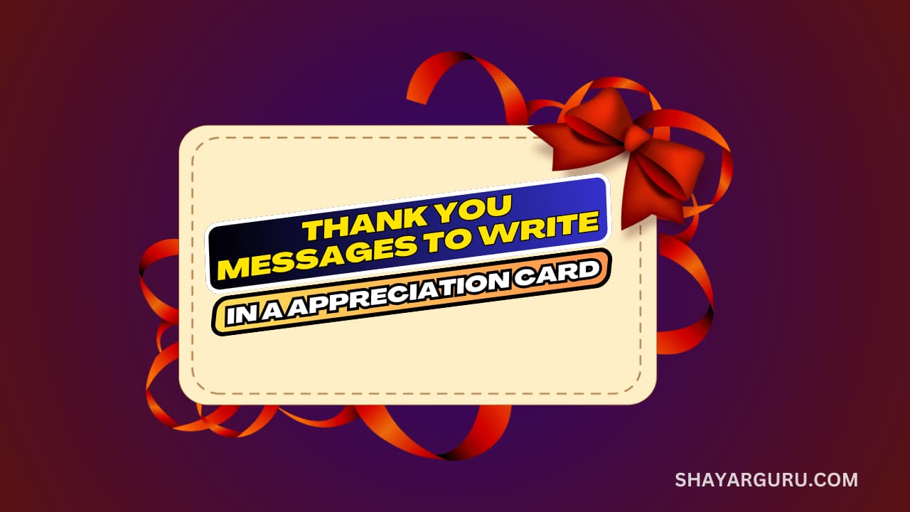 100+ Meaningful Thank You Card Messages That Truly Shine